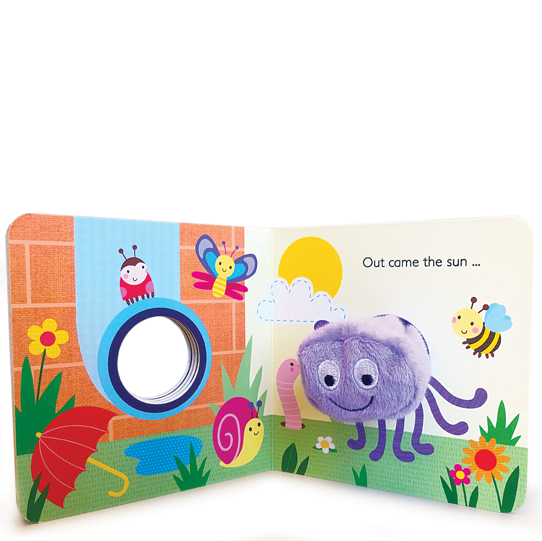 Itsy Bitsy Spider Nursery Rhyme Finger Puppet Board Book – Small Town ...