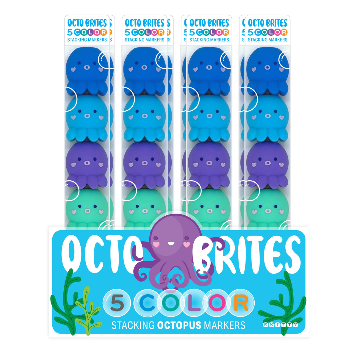 OCTO BRITES STACKABLE MARKERS - DISPLAY OF 12 – Small Town Famous