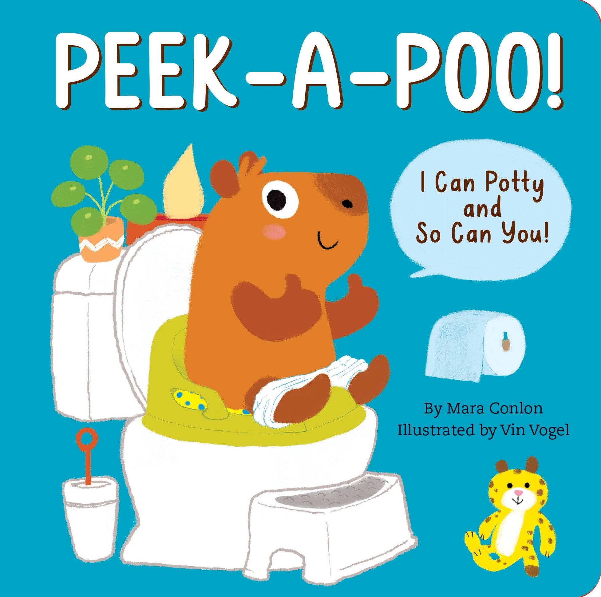 Peek-a-Poo! I Can Potty and So Can You! Board Book – Small Town Famous