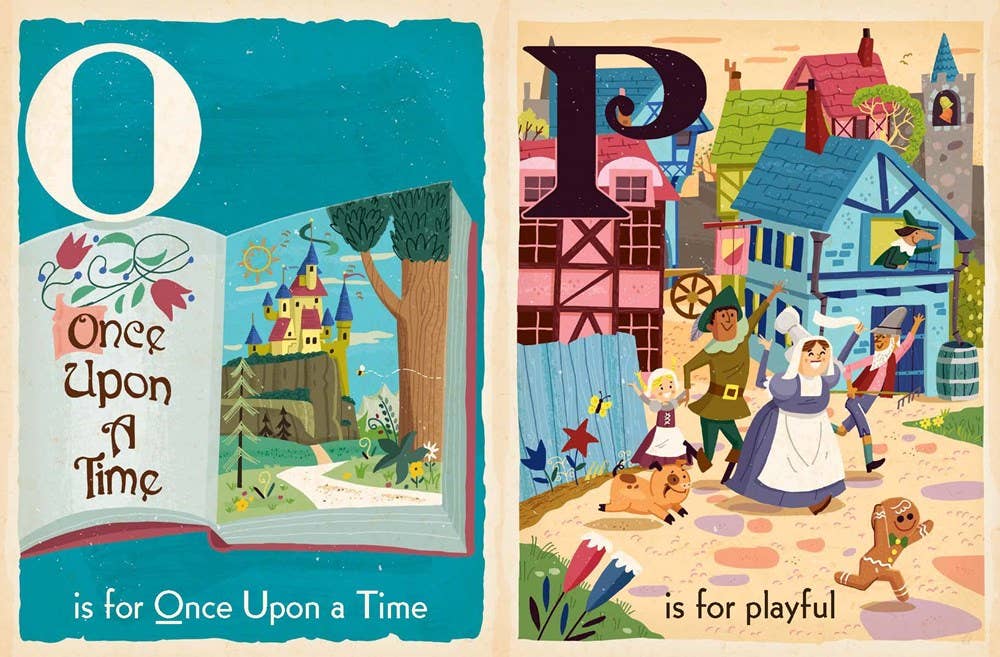 F is for Fairy Tale: Alphabet board book – Small Town Famous